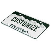 Colorado Custom License Plate | Zazzle