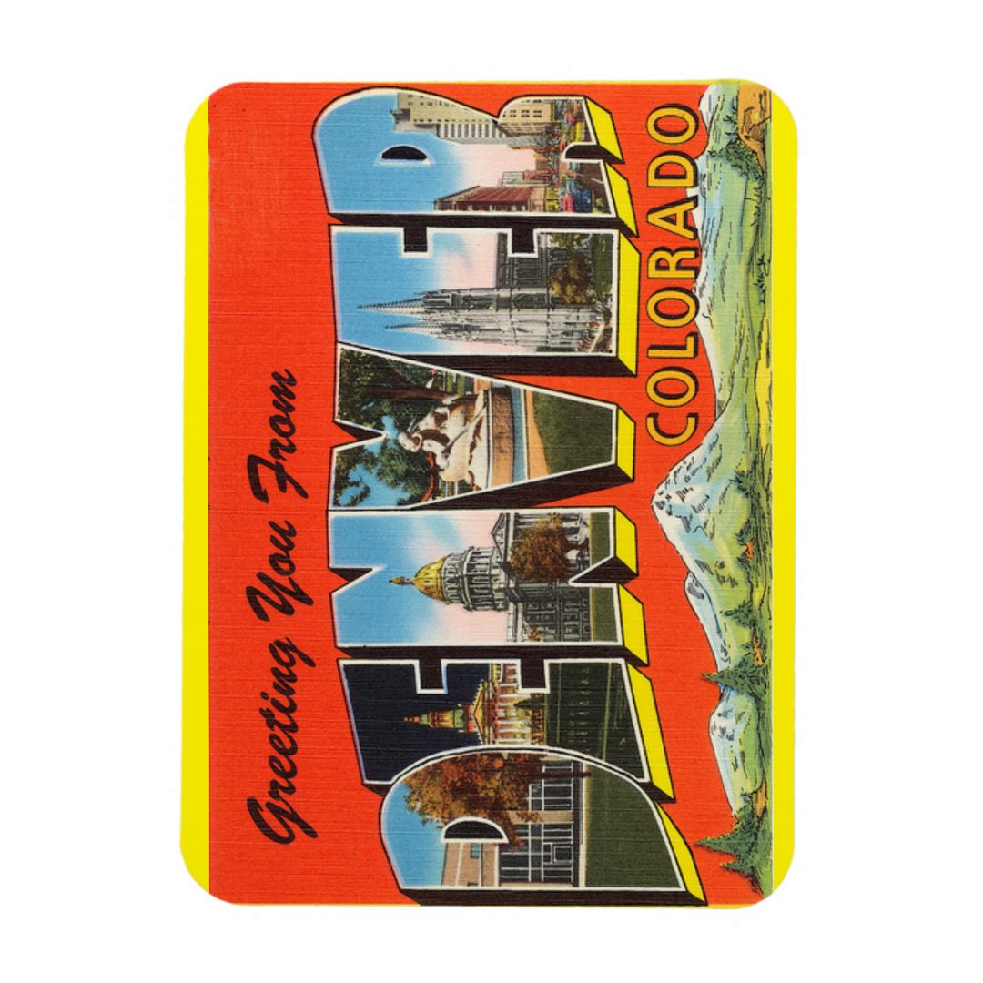 Colorado, Denver Magnet | Zazzle