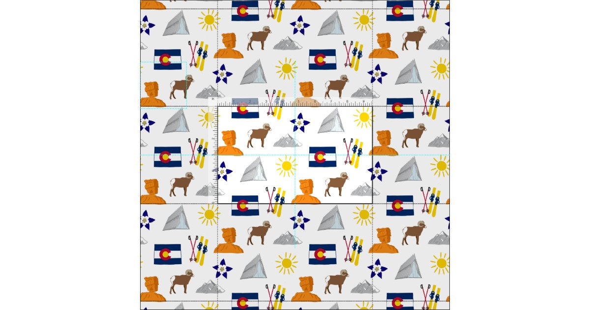Colorado Fabric | Zazzle