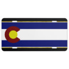 Flag of Colorado License Plate | Zazzle.com