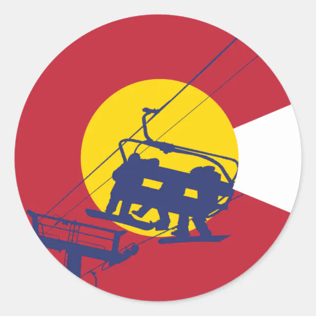 Colorado Flag Sticker | Zazzle