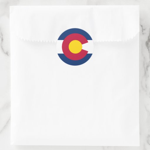 Colorado Flag Stickers | Zazzle