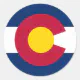 Colorado Flag Stickers | Zazzle