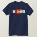 Colorado Flag T-Shirt - Fly Fishing - FlyFish | Zazzle