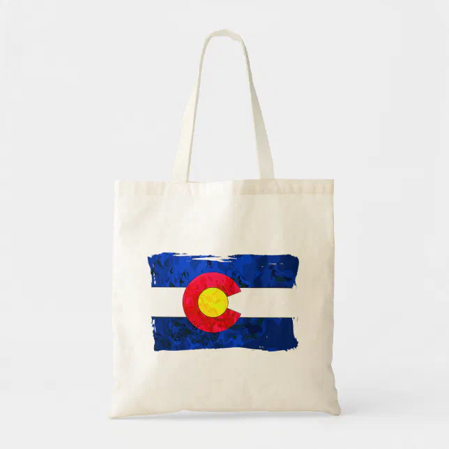 COLORADO FLAG TOTE BAG | Zazzle