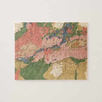 Colorado Geological Map Jigsaw Puzzle | Zazzle