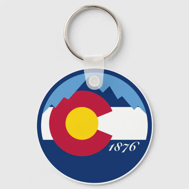 Colorado Keychain | Zazzle
