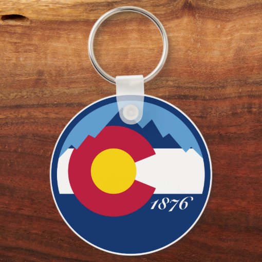 Colorado Keychain | Zazzle