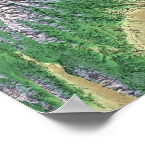 Colorado Mountain Ranges Poster | Zazzle