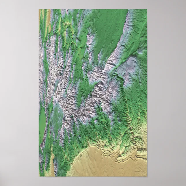 Colorado Mountain Ranges Poster | Zazzle