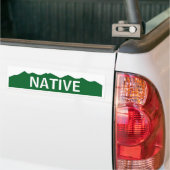 Colorado Native Bumper Sticker | Zazzle