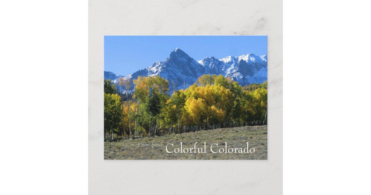 Colorado Postcard | Zazzle