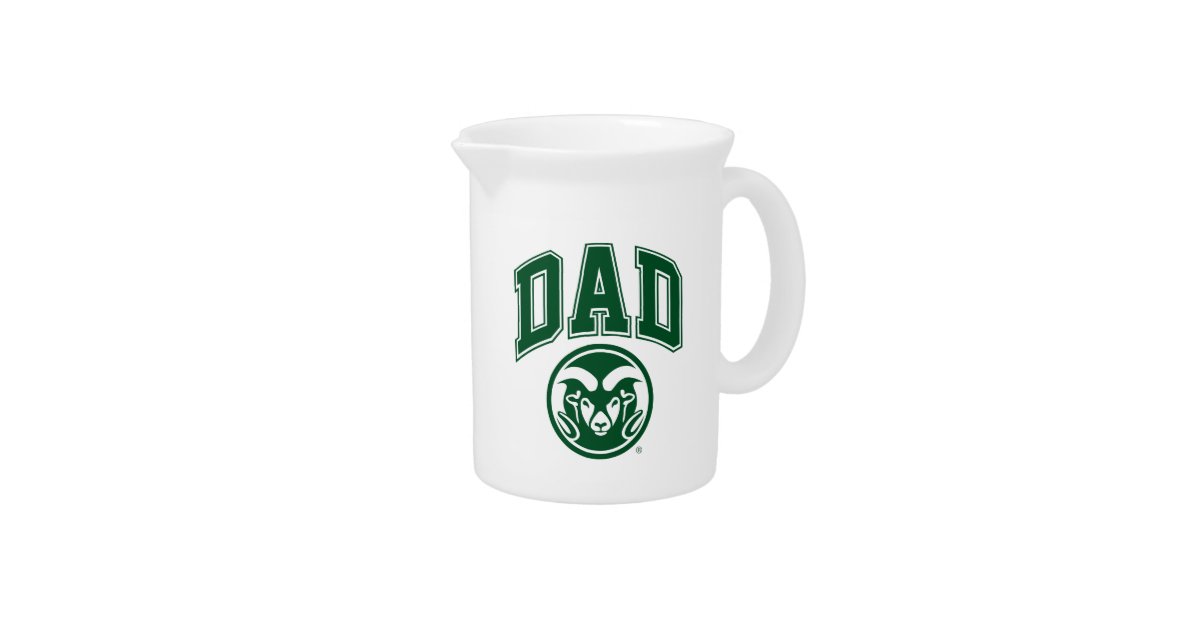 Colorado State Dad Beverage Pitcher | Zazzle