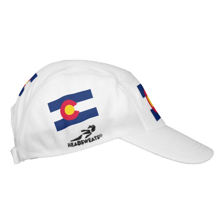 Colorado State Flag Design Headsweats Hat | Zazzle