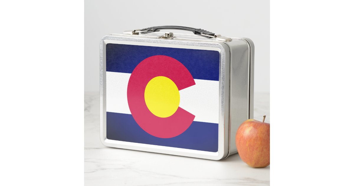 Colorado State Flag Metal Lunch Box | Zazzle