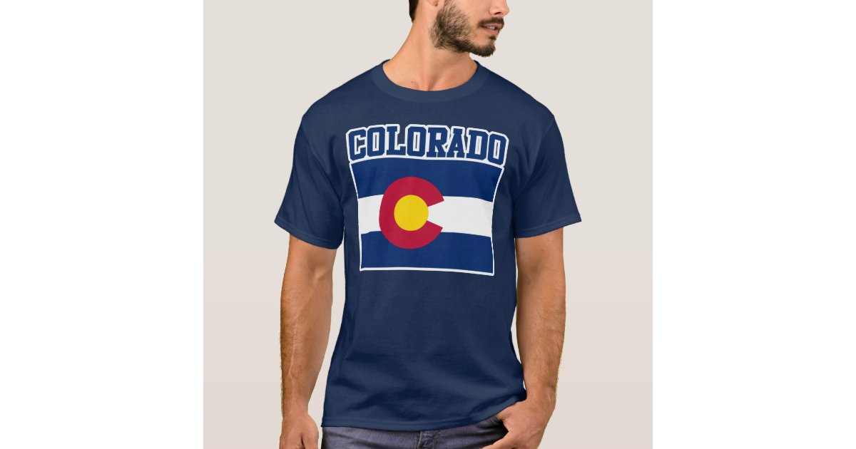 Colorado State Flag T-Shirt | Zazzle