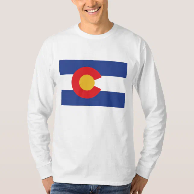 Colorado State Flag T-Shirt | Zazzle