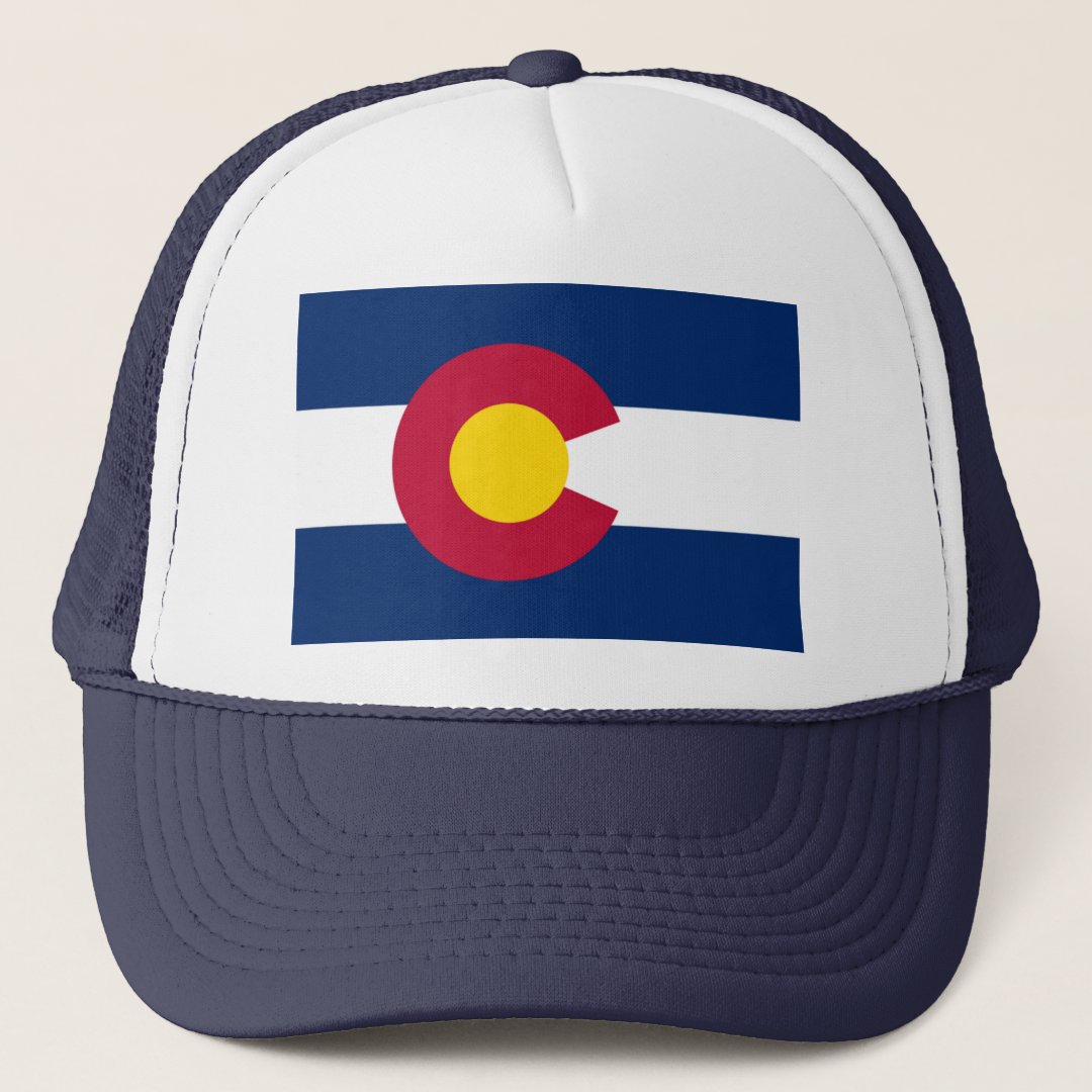 Colorado State Flag Trucker Hat | Zazzle