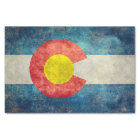 Patriotic tissue paper with flag of Colorado | Zazzle.com