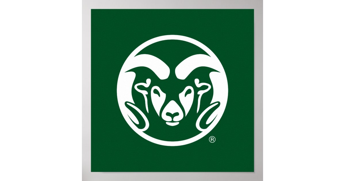 Colorado State University Logo Poster | Zazzle