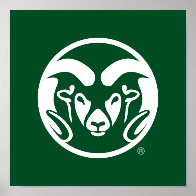 Colorado State University Logo Poster | Zazzle