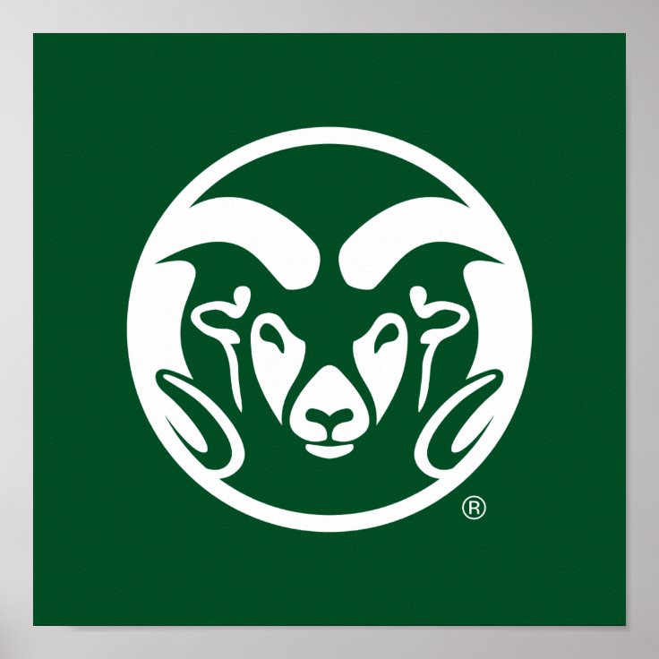 Colorado State University Logo Poster | Zazzle