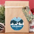 Colorado Trail Classic Round Sticker | Zazzle