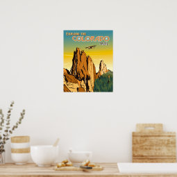 Colorado Trail Poster | Zazzle