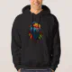 colored parrot DJ With Headphones african parrots Hoodie | Zazzle