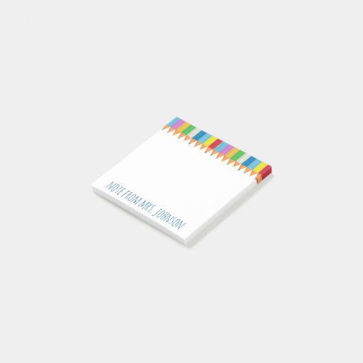 Colored Pencils 2 Post-it Notes | Zazzle