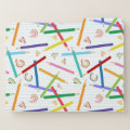 Colored Pencils Pattern File Folder | Zazzle