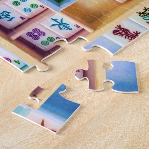 Colored Tiles Puzzle | Zazzle