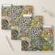 Colorful abstract animal jungle file folder | Zazzle