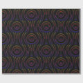 Colorful Abstract Circles Gamer Wrapping Paper | Zazzle