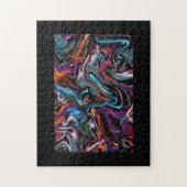 Colorful abstract jigsaw puzzle | Zazzle
