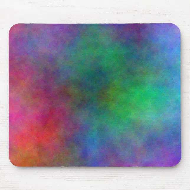 Colorful Abstract Mouse Pad | Zazzle