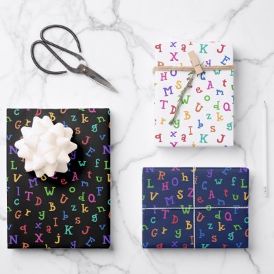 Back to School Wrapping Paper | Original Gift Wrap Ideas