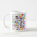 Colorful and Fun Depiction of Pi Coffee Mug | Zazzle
