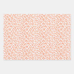 Colorful animal leopard print gift wrapping paper | Zazzle