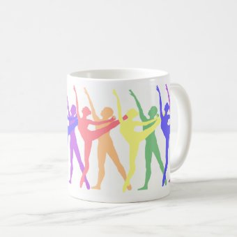 Colorful Ballet Dance Mug | Zazzle