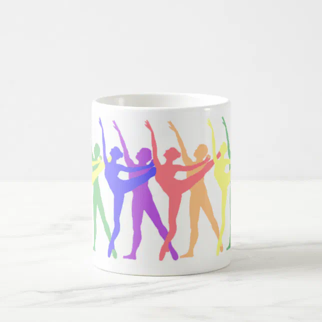 Colorful Ballet Dance Mug | Zazzle