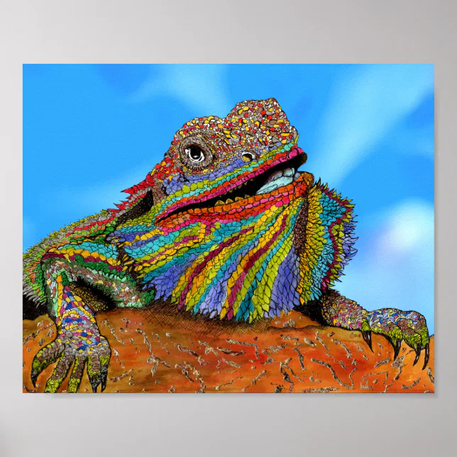 bearded dragon artwork
