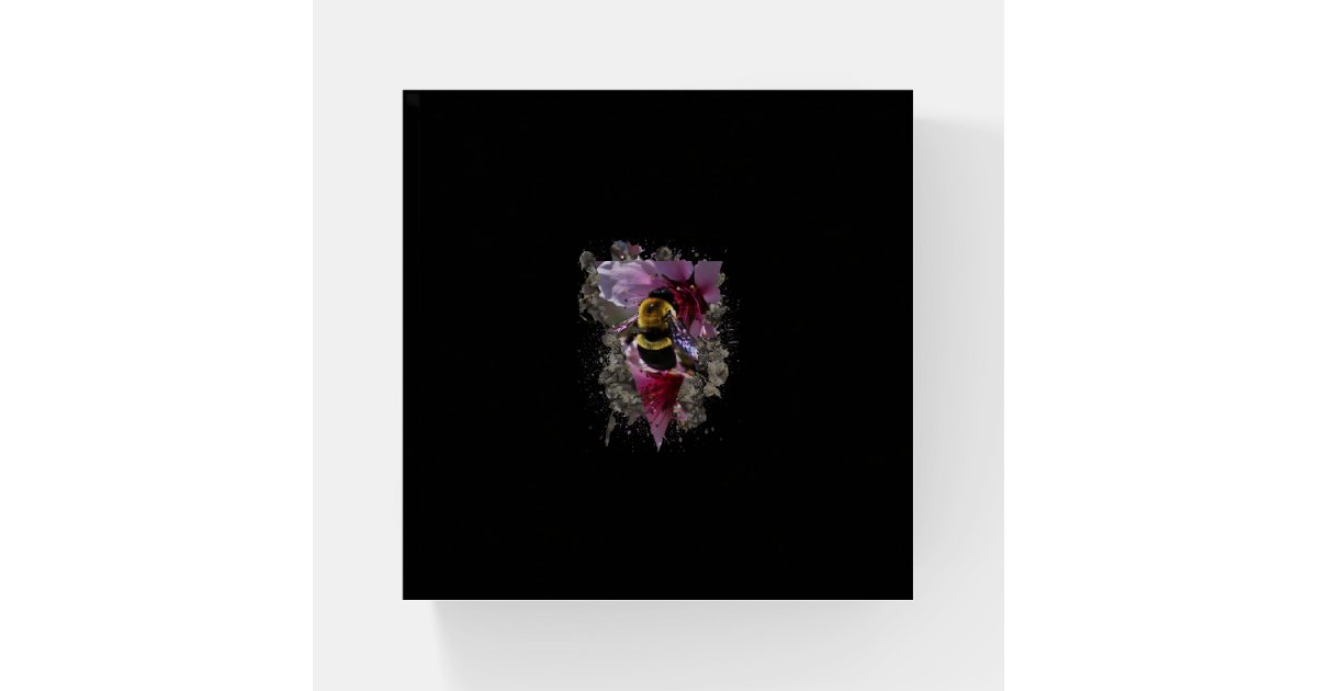 Colorful Bee Paperweight | Zazzle