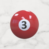 Colorful Billiard / Pool Balls Confetti | Zazzle