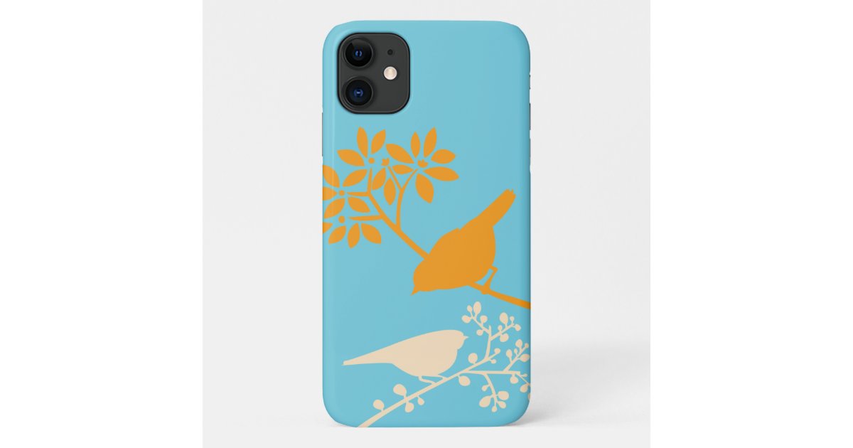 Colorful Birds Custom iPhone Case | Zazzle.com