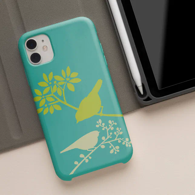 Colorful Birds Custom iPhone Case | Zazzle