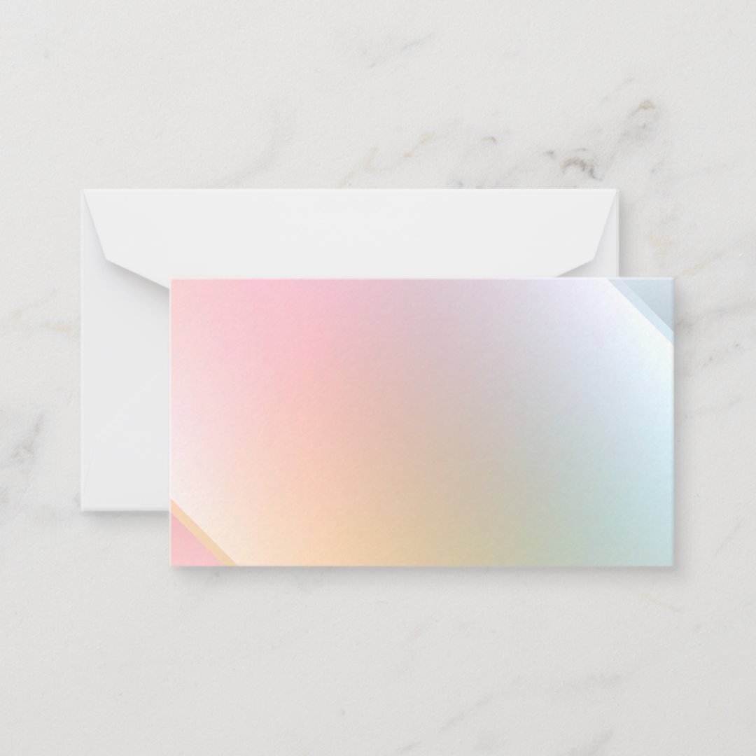Colorful Blank Template Elegant Modern Minimalist | Zazzle