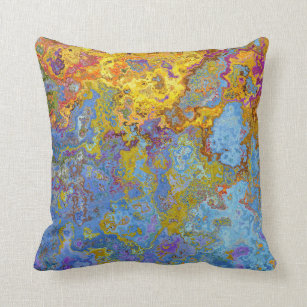 Blue And Yellow Pillows - Decorative & Throw Pillows | Zazzle