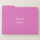 Colorful blue hue bright green & pink file folder | Zazzle