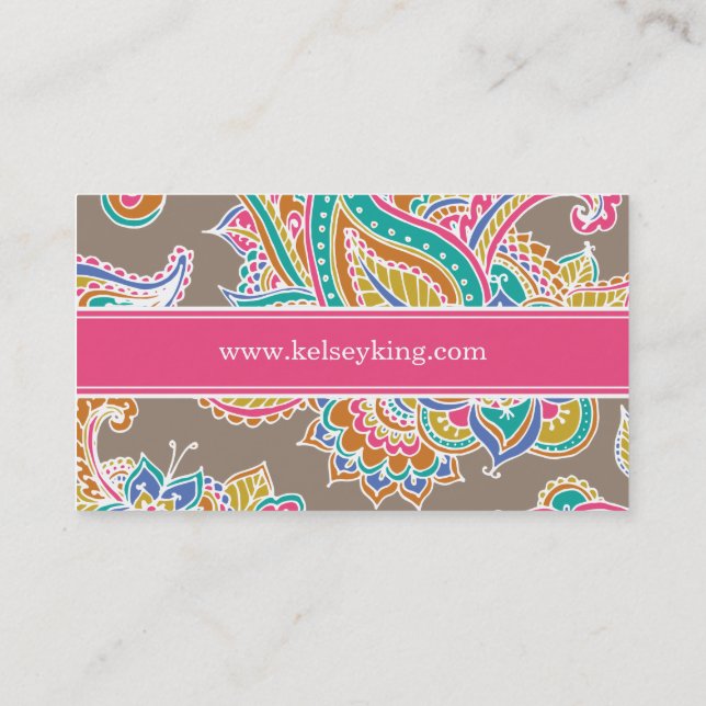 bohemian pattern cards